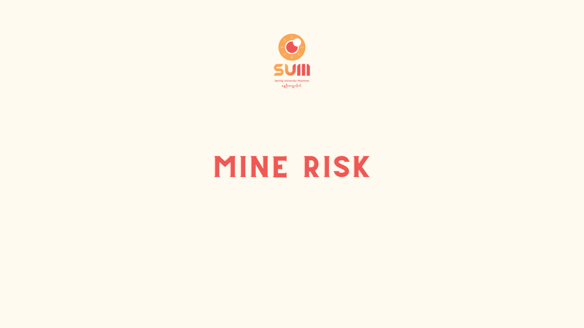 Spring University Myanmar